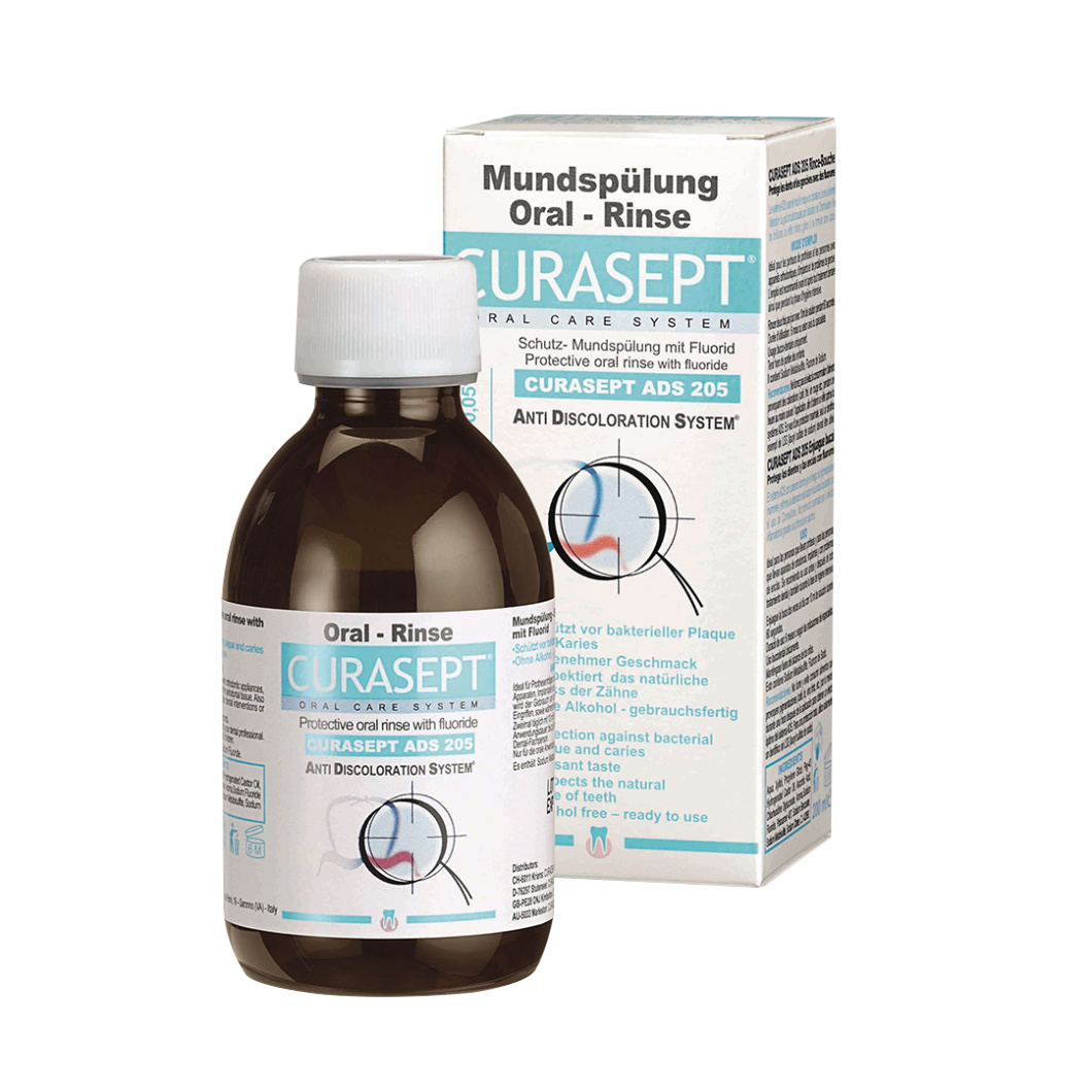 Curasept 0.05% Chlorhexidine with Fluoride Mouth Rinse 200ml | The ...