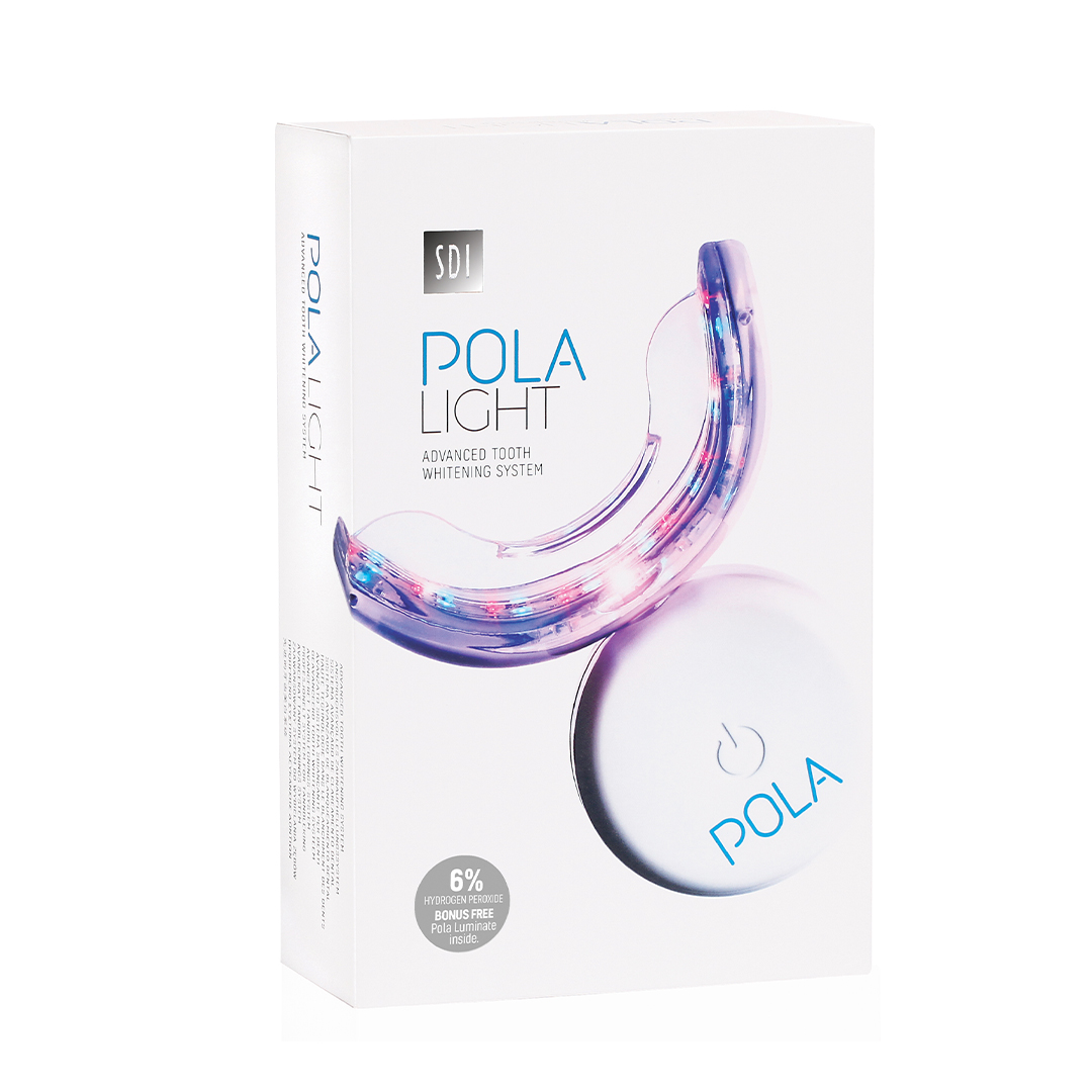 Pola Light 6% LED Teeth Whitening System Kit + Pola Luminate Pen | The ...