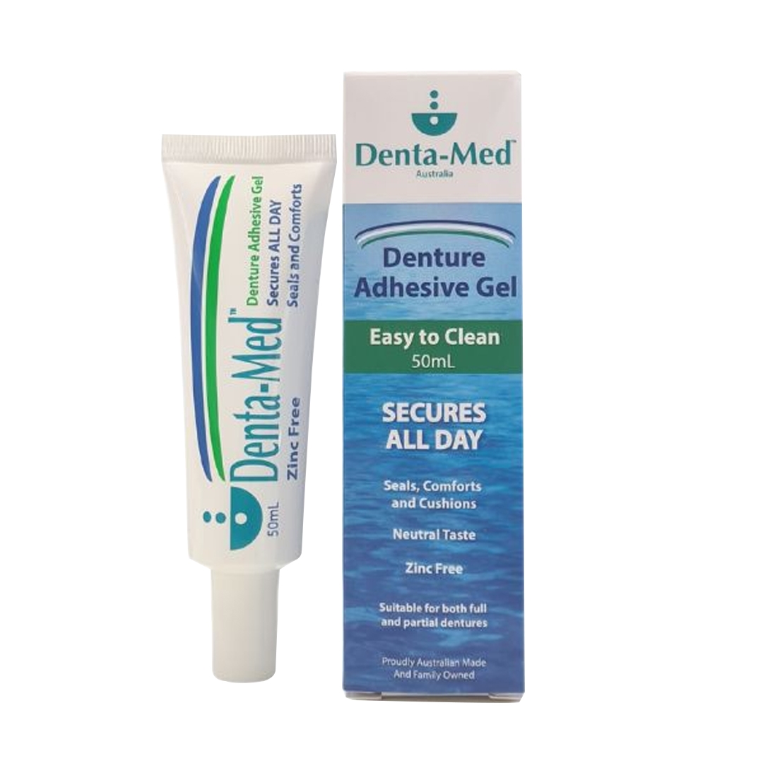 Denta-med Denture Adhesive Gel 50ml | The House of Mouth™