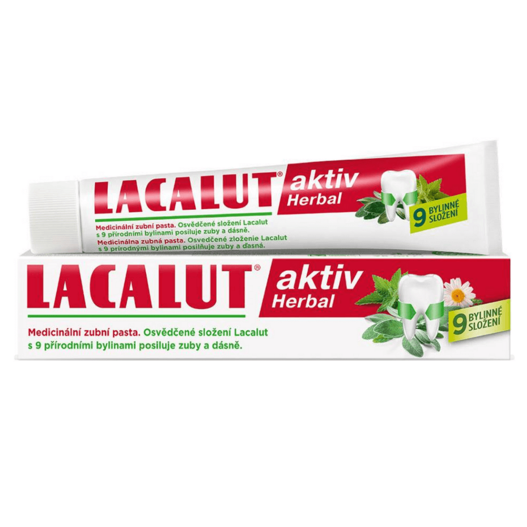Lacalut Activ Herbal Toothpaste 75ml | The House of Mouth™